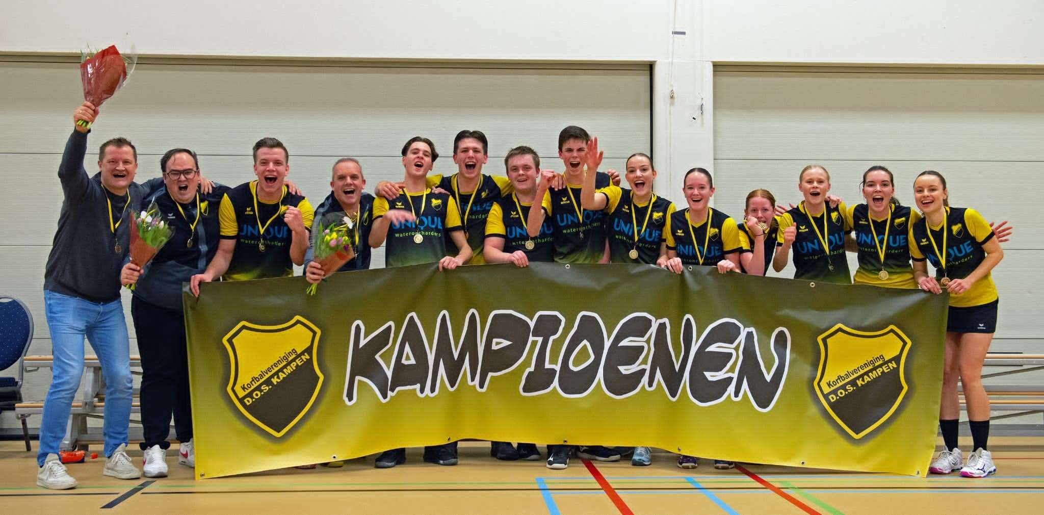 A1 Kampioen - KV DOS Kampen korfbal